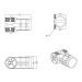 Adjustable Knuckle Slip Fitter MLT-KSF-002 - LED Light Housing Factory ...