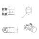 Adjustable Knuckle Slip Fitter MLT-KSF-002 - LED Light Housing Factory ...
