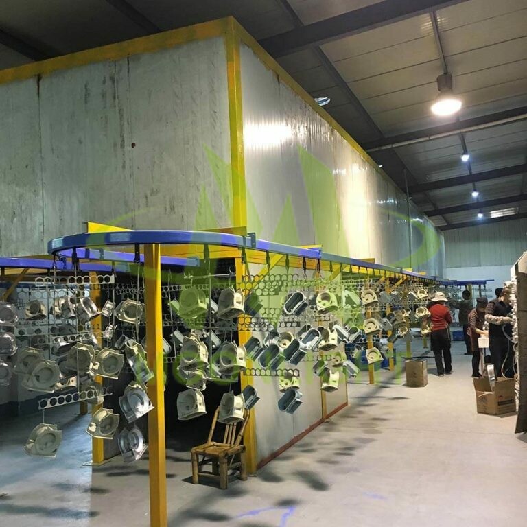 The Standard Process of Powder Coating for LED Light Housing Fixtures ...